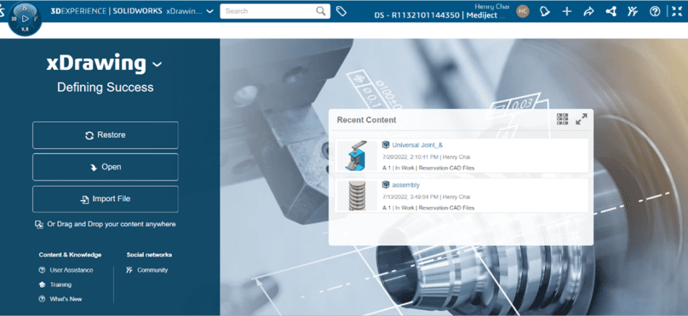 SOLIDWORKS Drawing VS Cloud Drawing. You might want to check that out ...